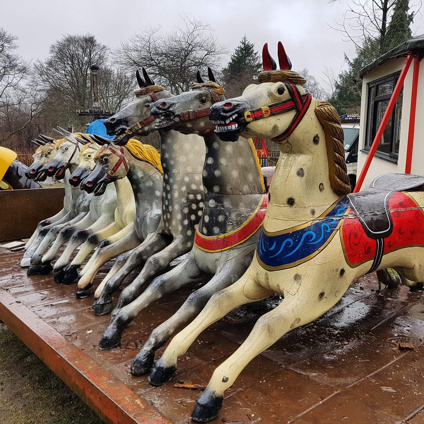 Restoring Mr Fields Steam Circus - Hollycombe Steam in the Country