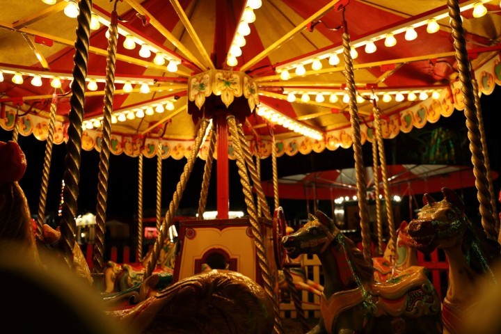 Traditional Steam Fairground - Hollycombe Steam in the Country